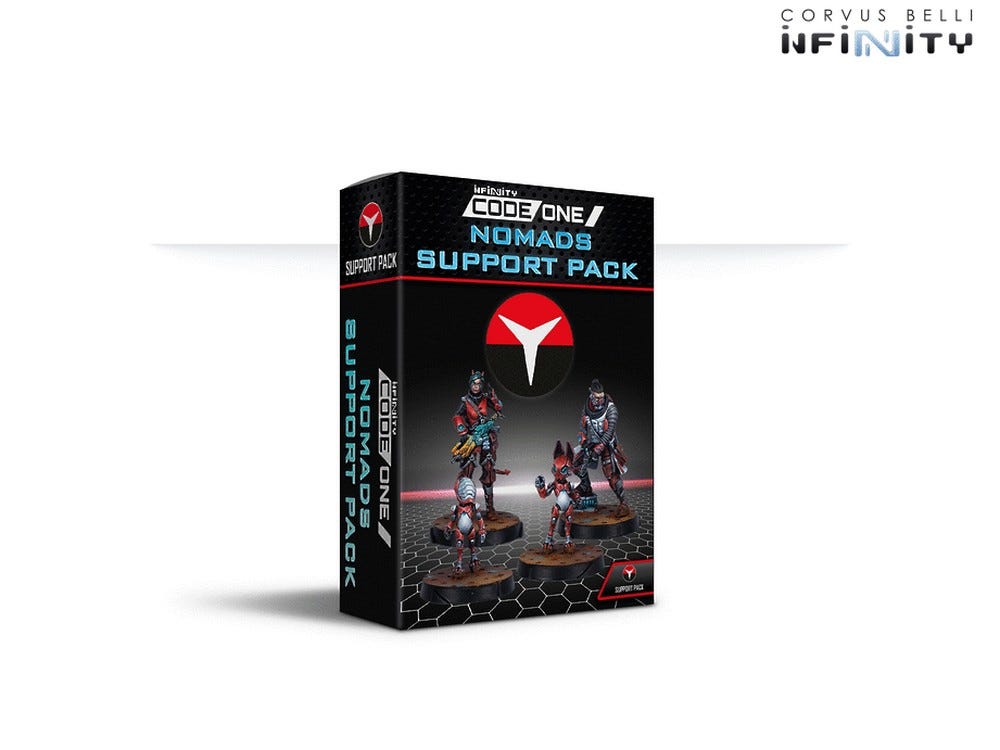 Infinity Code One: Nomad Support Pack